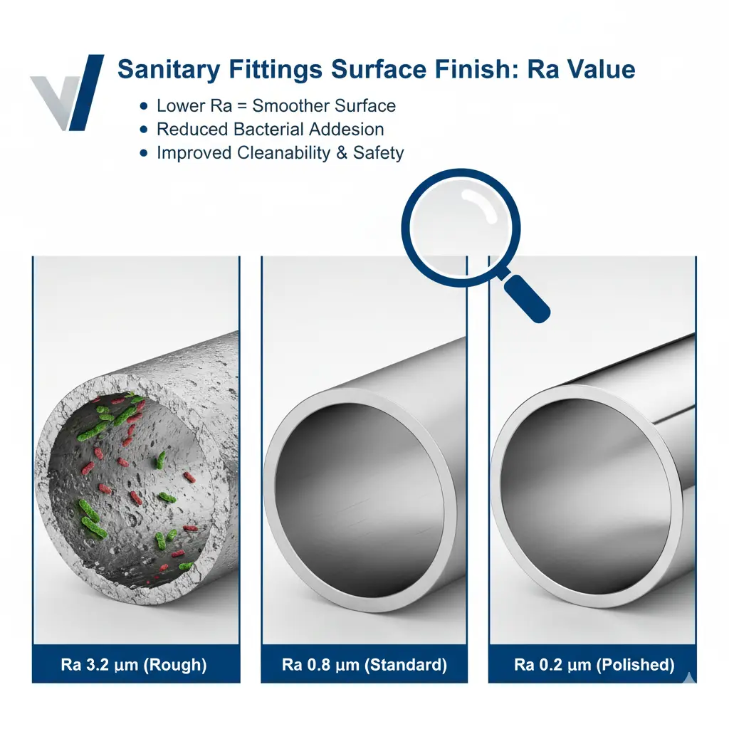 The Importance of Surface Finish in Sanitary Fittings: What Ra Value ...
